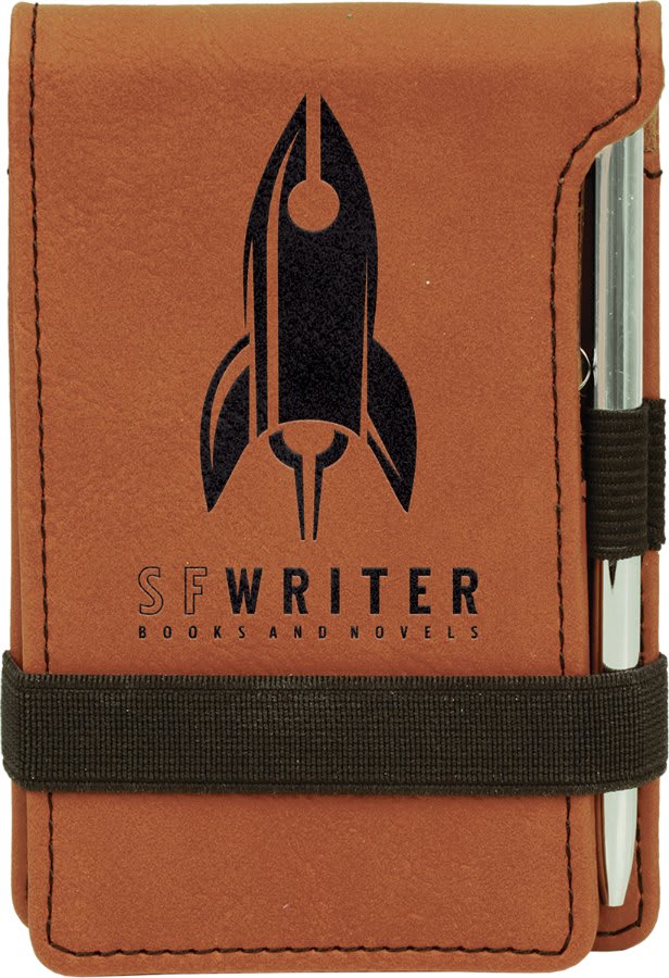 Custom Leather Mini Notepad with Pen – JHCustoms